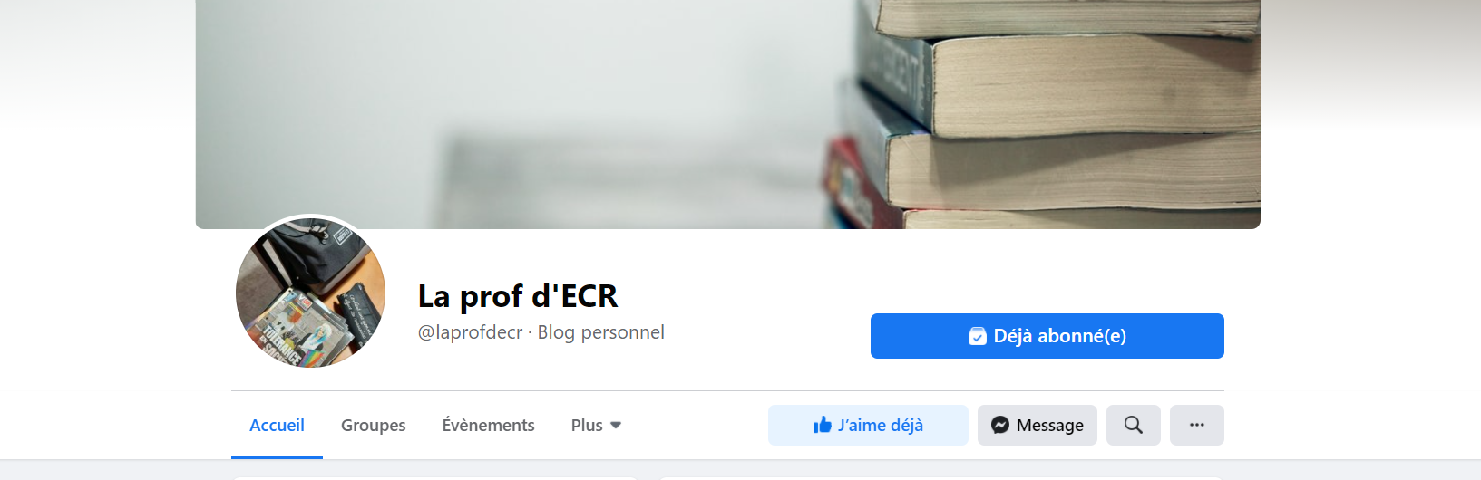 Facebook! – La Prof d'ÉCR